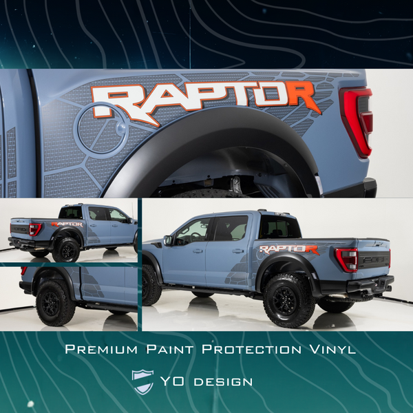 2024 F-150 Raptor R(8) Fully Body PPF Decals – Yotto Overland