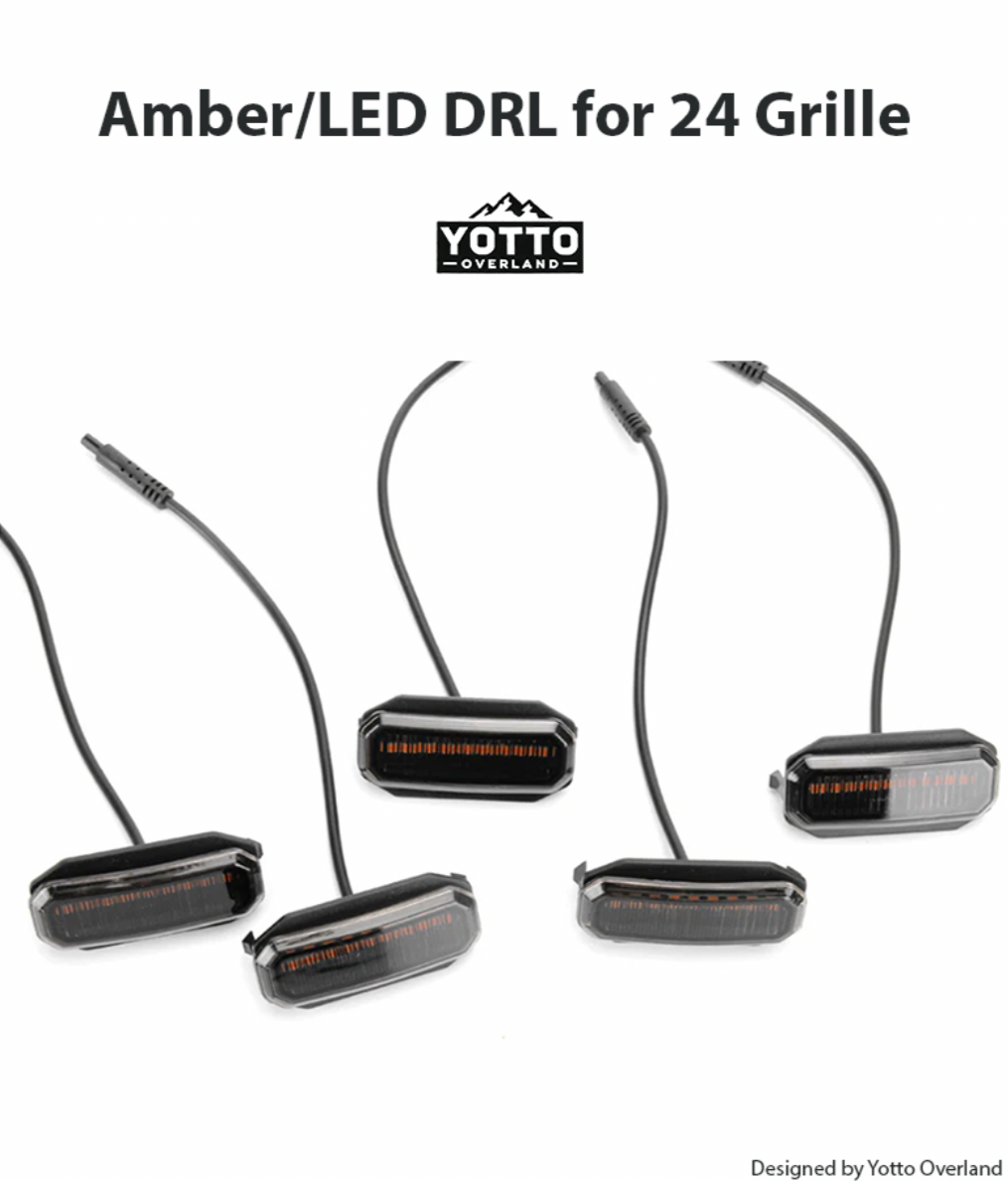 Pre-Runner Amber/RGB Lights for 2024 JL JT Grille - FREE SHIPPING ...