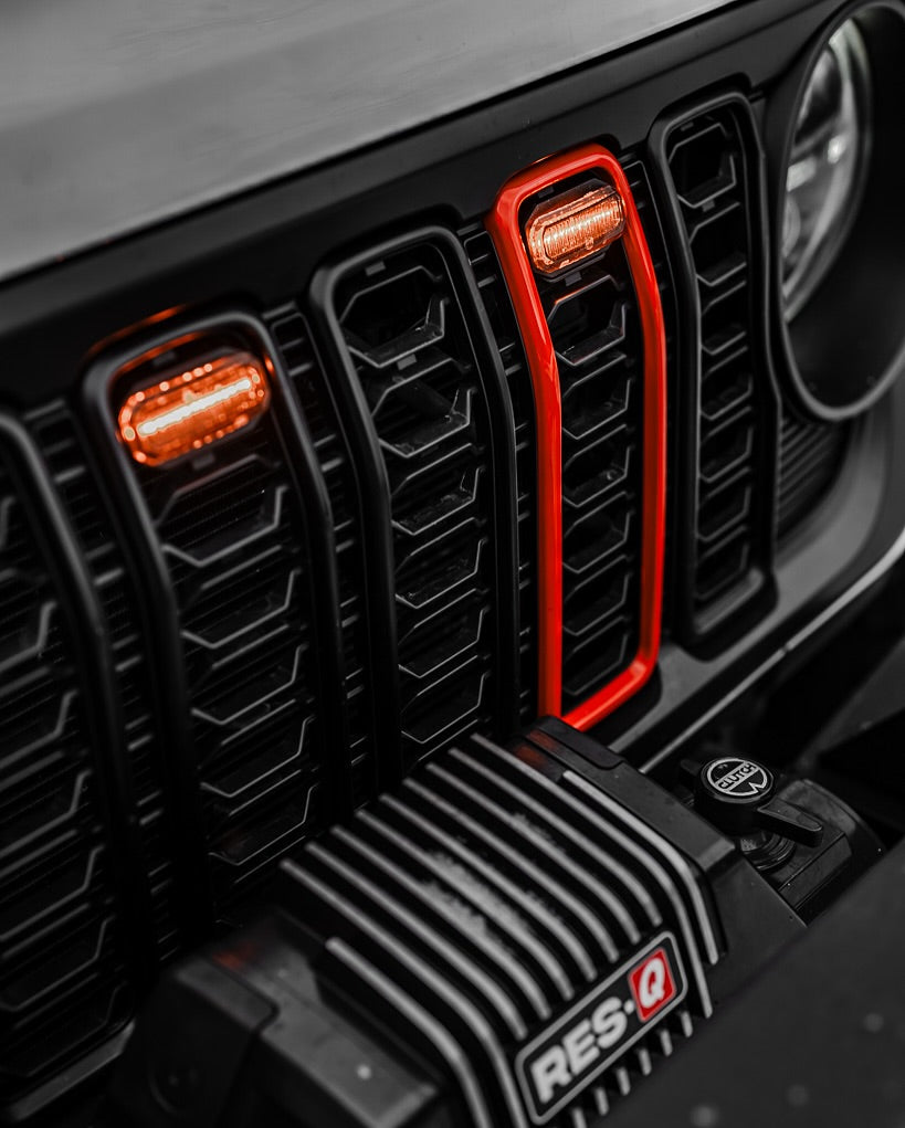 Prerunner Amber/RGB Grille Lights for 2024 JL JT Grille – Yotto Overland
