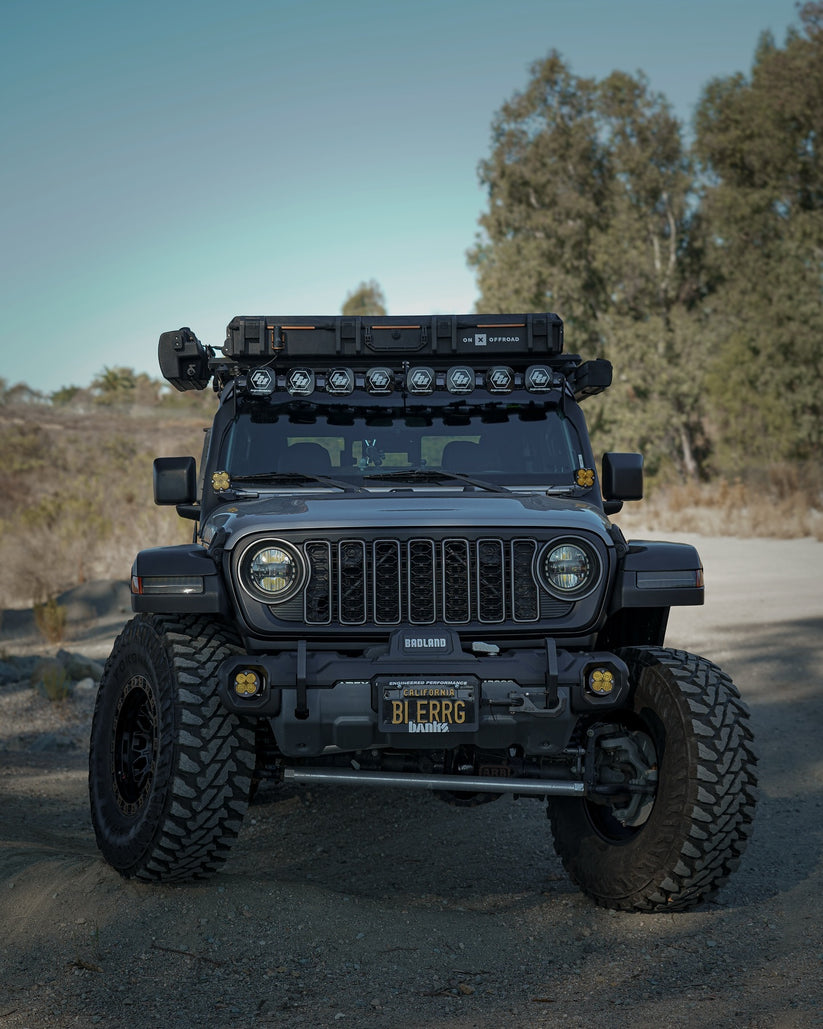 2024 Jeep JL JT Grille - Matt Black *Upgraded Version – Yotto Overland